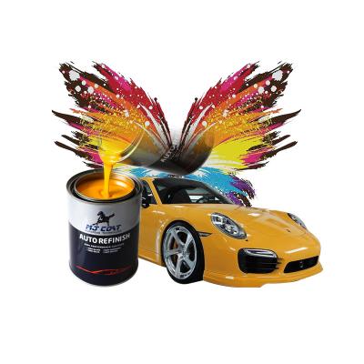 Cina High Coverage Glossy Automotive Top Coat Paint 400-500 Sq. Ft. Per Gallon White Finish in vendita