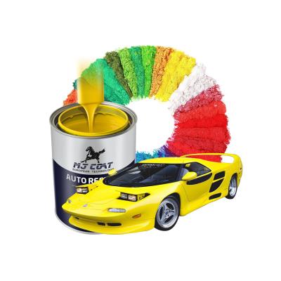 China Gloss Auto Clear Coating voor metalen oppervlakken 2-3 Coats Dunner Reiniging Te koop