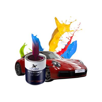 China Substraat Metalen Auto Verf Bescherming Glanzend Afwerking Glanzend En Matte Behoud van hete omgeving Te koop