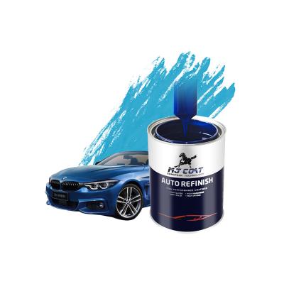 China Verf met een doorzichtige laag voor auto's verbetert de glinsterende matte afwerking in een enkele kleur Te koop