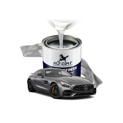 Cina Vernice auto bianca lucida a base d'acqua Top Coat Vernice lacca automobilistica Finitura lucida Secco 2-3 ore in vendita