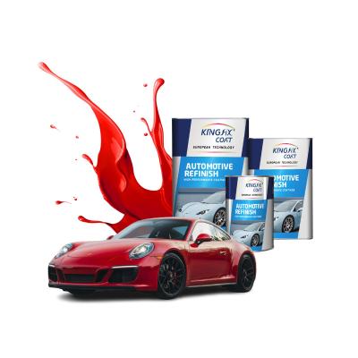 China Gloss Auto Clear Coat Verf met 400 vierkante voet dekking Glanzend Mat Finish Snelle droogtijd Te koop