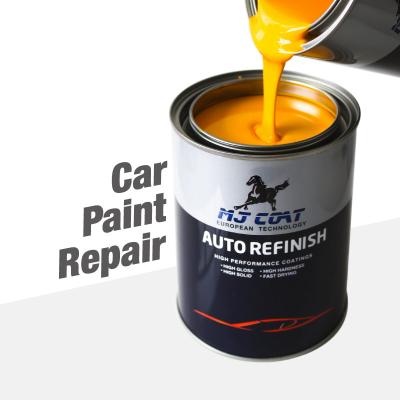 China Krabbelbestendige auto helder coat verf glans afwerking met UV bescherming en duurzaamheid Te koop