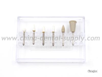 Cina Dischi di lucidatura dentari materiali abrasivi, corredo dentario dei lucidatori della pietra del silicone in vendita