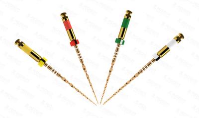 Cina Wave un sistema dentario del principale canale di Endo Files With Heat Activation dell'oro in vendita