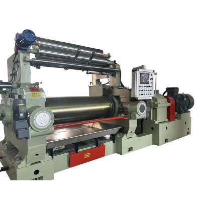 China Custom 14 Inches Open Type Rubber Mixing Mill Open Intermittent Mixing Device for sale