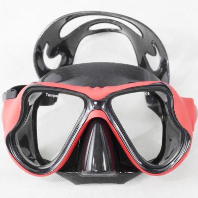 Chine Preuve de fuite de masque de prise d'air de plongée de lentille de verre trempé pour le souffle facile à vendre