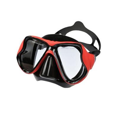 Chine Preuve de fuite de masque de prise d'air de plongée de lentille de verre trempé pour le souffle facile à vendre