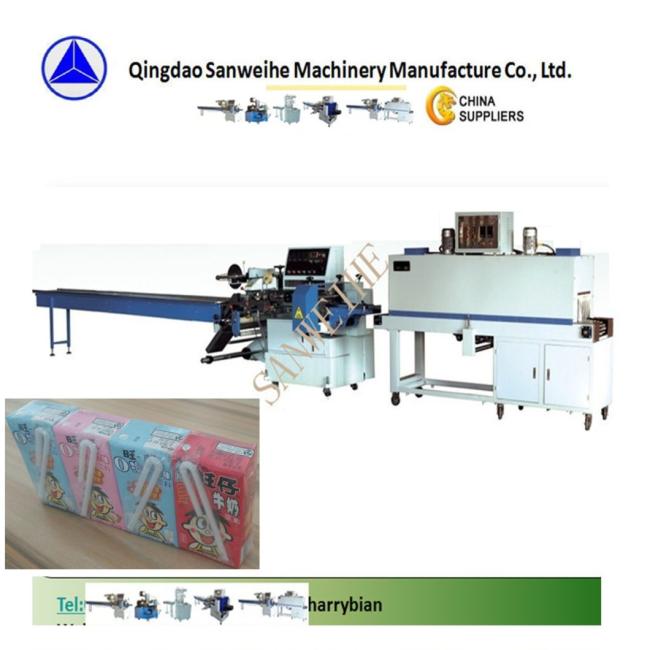 SWC-590 Bath Salt Automatic Heat Shrink Packing Machine