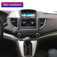 10,4 stéréo de voiture de style de l'unité PX6 Tesla de tête de Honda Crv Android de pouce avec SAT Nav