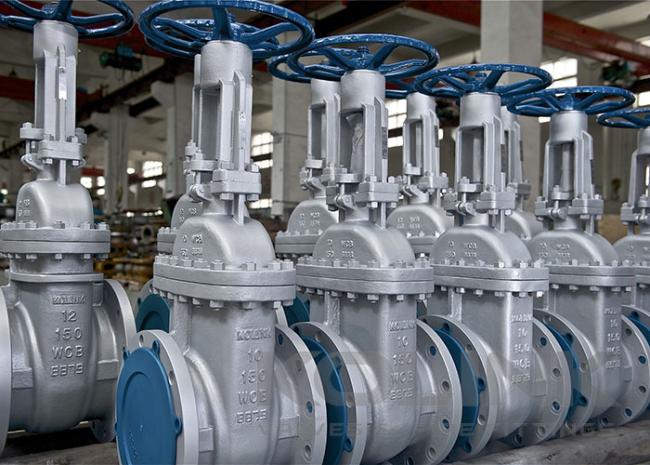 API 600 Cast Steel Gate Valve - Front View