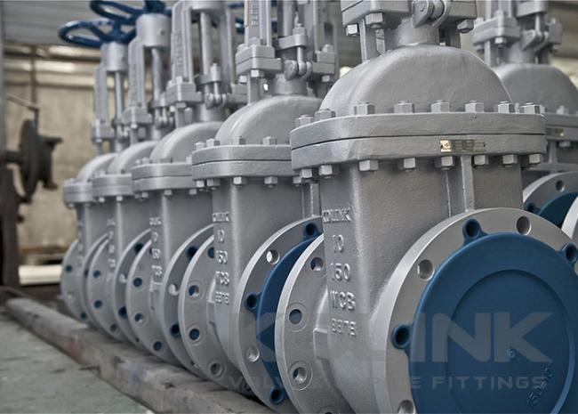 API 600 Cast Steel Gate Valve - Side View