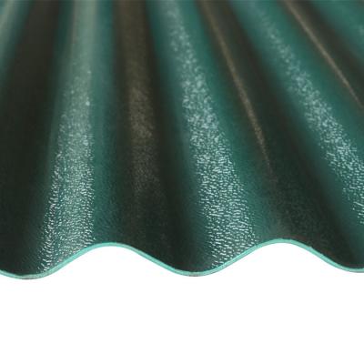 Cina Heat resistant color ASA coated PVC polycarbonate plastic corrugated roofing sheet in vendita