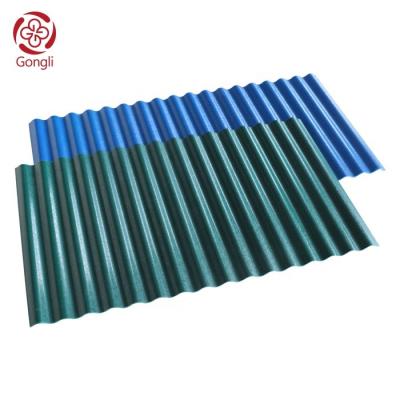 Cina ASA Synthetic Resin Roof Tile verde scuro in vendita