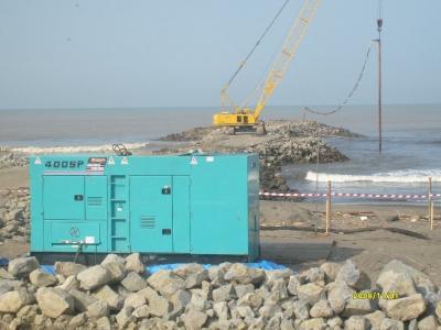 China small power ZCQ75kw vibroflot for vibro replacement for sale