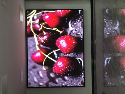 Cina Luminosità dello schermo di visualizzazione dell'interno di pubblicità del LED di RGB più di 1500cd in vendita