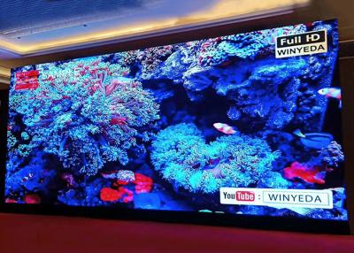 Cina esposizione di LED dell'interno di alluminio locativa di pubblicità dell'esposizione di LED di 6500K P3.91 64x64 in vendita