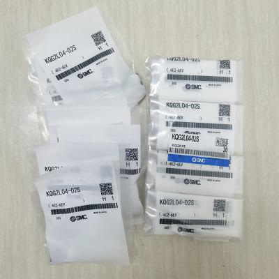 China KQG2L04-02S Push To Connect Pneumatic Fittings Grease Free 1.0 MPa for sale