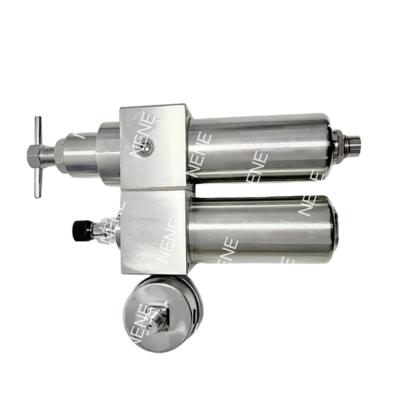 China SFRL800 G1 1/2 G2 Compressed Air Pneumatic Regulator Lubricator Stainless Steel Filtration+oil Mist for sale