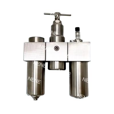 China SFSRSL200 Triple Set Stainless Steel SUS316 Pneumatic Filter Regulator Lubricator G1/4 Pressure Regulation for sale