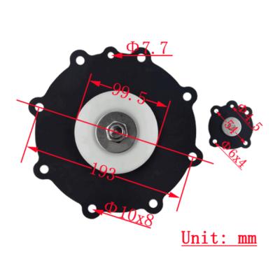 China 3-inch Joil Submerged Electromagnetic Pulse Valve Diaphragm JIHI80 JISI76M Maintenance Coating Sheet for sale