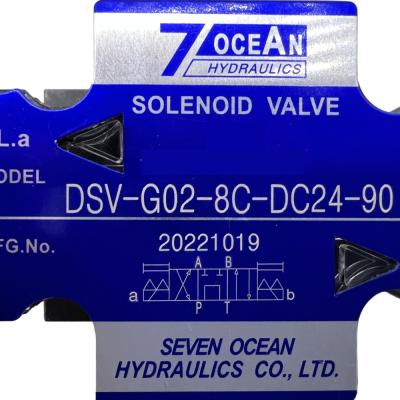Cina Valvola di solenoide pneumatica DC24V DSD-G02-8C-DC24 Valvola di inversione in vendita