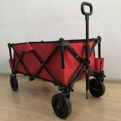 中国 Colorful Folding Sports Wagon Outdoor Small Volume All Terrain Beach Wagon 販売のため
