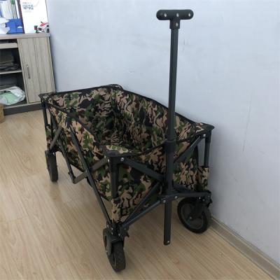 中国 車輪が付いている屋外の折るワゴン トロリー600D折りたたみ実用的なカート 販売のため