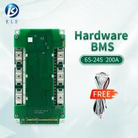 Quality 6s - 24s Hardware BMS Battery Circuit Protection BMS Board For Electric Bicycles for sale