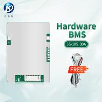 Quality 6S 7S 8S 9S 10S 42V 30A Hardware BMS With Balance For Lifepo4 / Sodium Ion Battery Packs for sale
