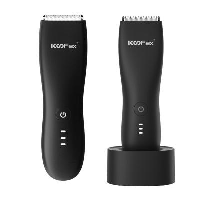 中国 IPX6ドックの電気穹稜の毛のトリマーを満たしている防水ボディ トリマーの取り替え可能な陶磁器の男性かみそりClippers 販売のため