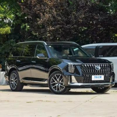 중국 LED 블랙 전기 S7 가죽 터보 중고차 7 좌석 SUV 앞 디스크 후방 디스크 브레이크 시스템 판매용