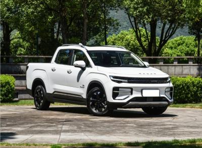 중국 2024 지일리 RD6 전기 픽업 트럭 4x4 63kWh 86kWh 배터리 550km 장거리 EV 트럭 판매용