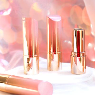 China Tubo luxuoso do batom do recipiente do ound de Rose Gold Empty Lipstick Tube à venda