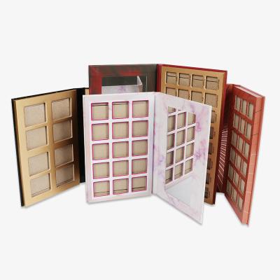 China DIY 6 Pan Mac Eyeshadow Palette Empty Recyclable High Pigment for sale