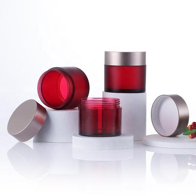 Cina barattolo cosmetico di plastica 16oz di 30ml 60ml 120ml 500ml Matte Colorful PS per la polvere della immersione del chiodo in vendita