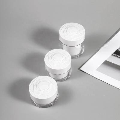 Cina barattolo d'imballaggio cosmetico di plastica della prova di campione del barattolo della crema di fronte del barattolo di 20g 30g 50g Ps in vendita