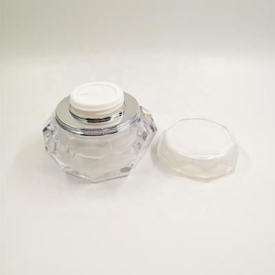 Cina La crema di fronte di plastica acrilica riciclabile 50ml stona la stampa dello schermo in vendita