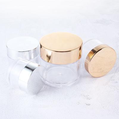 Cina Contenitori di polvere di Rose Gold Eco Empty Acrylic 0.5oz 1oz 2oz in vendita