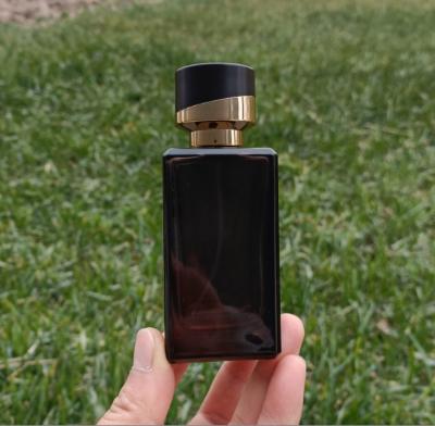 Cina bottiglie di vetro vuote dello spruzzo di profumo del quadrato del campione libero 100Ml della chiara pompa di lusso della ricarica in vendita