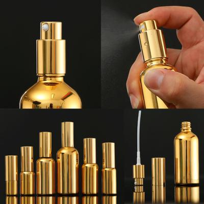 Cina In vendita all'ingrosso di riserva 5-100 ml di oro placcato profumano la bottiglia del contagoccia della bottiglia dello spruzzo in vendita