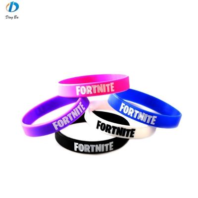 Κίνα Πλαστικό κοσμήματα κύριο υλικό Custom Logo καουτσούκ βραχιόλι για την επιχείρησή σας προς πώληση