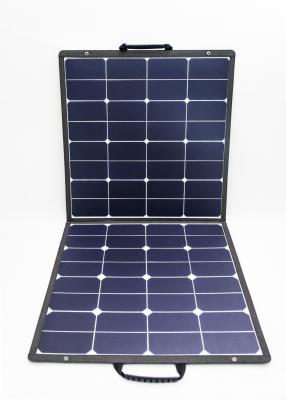 China Sunpower popular painel solar de 100 watts, carregador solar exterior com controlador à venda