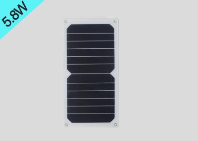 Cina Piccoli pannelli solari flessibili impermeabili su misura 5.8W Sunpower con singolo USB in vendita