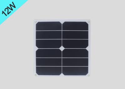 Cina pannello solare di 12W Sunpower, cellule solari al silicio monocristalline con i porti di uscita doppi di USB in vendita