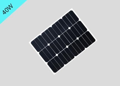 Cina Pannello solare flessibile 18V all'aperto di nerofumo del giardino una piccola dimensione 530*400mm di 40 watt in vendita