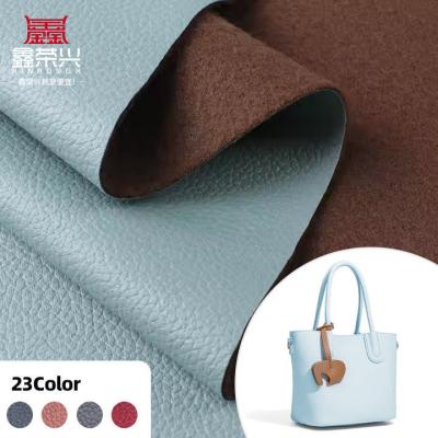 China Semi PU Leatherite Tech Cloth Fabric for Bags Sofa Car Seats for sale