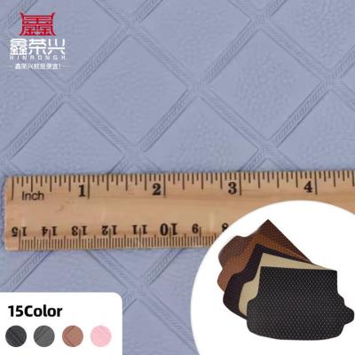 Cina Pelle sintetica artificiale in stile goffrato a losanga in PVC per sedili auto, divani, decorazioni, borse, tessuto in ecopelle in vendita
