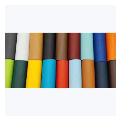 China Venta al por mayor Pvc de cuero falso Bolso de caja de zapatos Cuaderno de notas Patrón de agujero de alfiler Tejido de cuero sintético artificial en venta