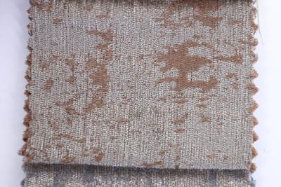 Κίνα Δασύτριχος Jacquard πολυεστέρας υφάσματος 100% ταπετσαριών Chenille προς πώληση